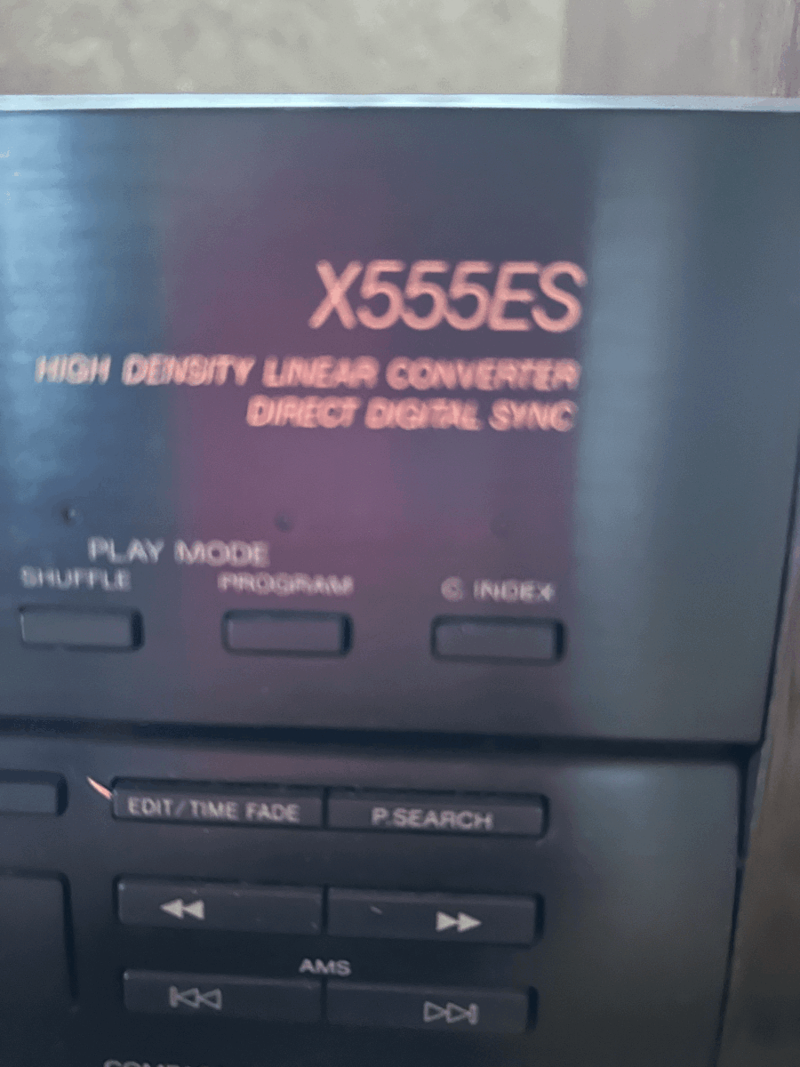 Yahoo!オークション - SONY CDP-X555ES CDプレーヤー ジャンク