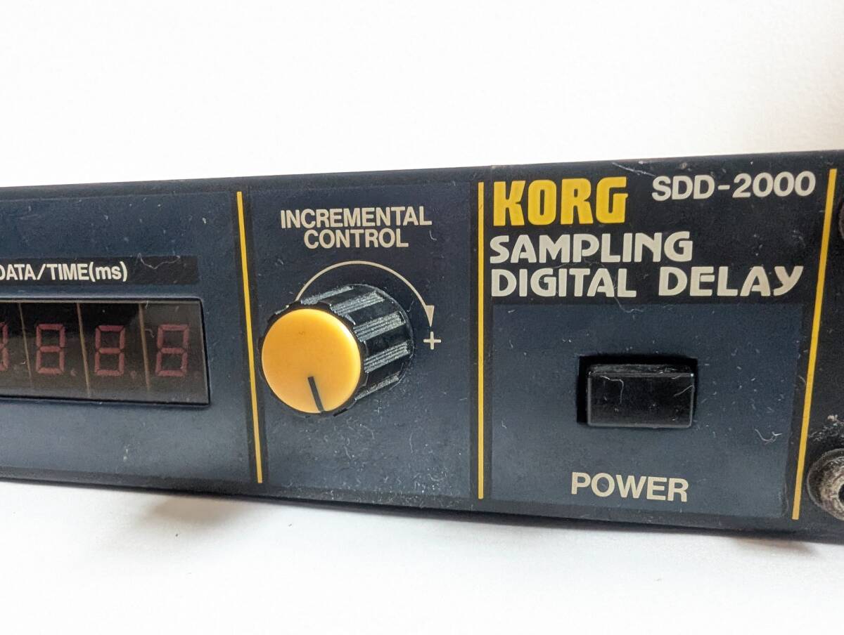 Yahoo!オークション - 【希少ジャンク】KORG SDD-2000デジタルディレイ...