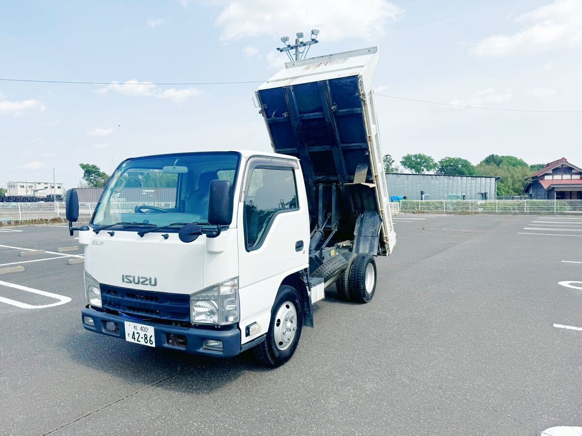 Yahoo!オークション - 売り切り H23年いすゞ2Tエルフダンプ車検7年11...