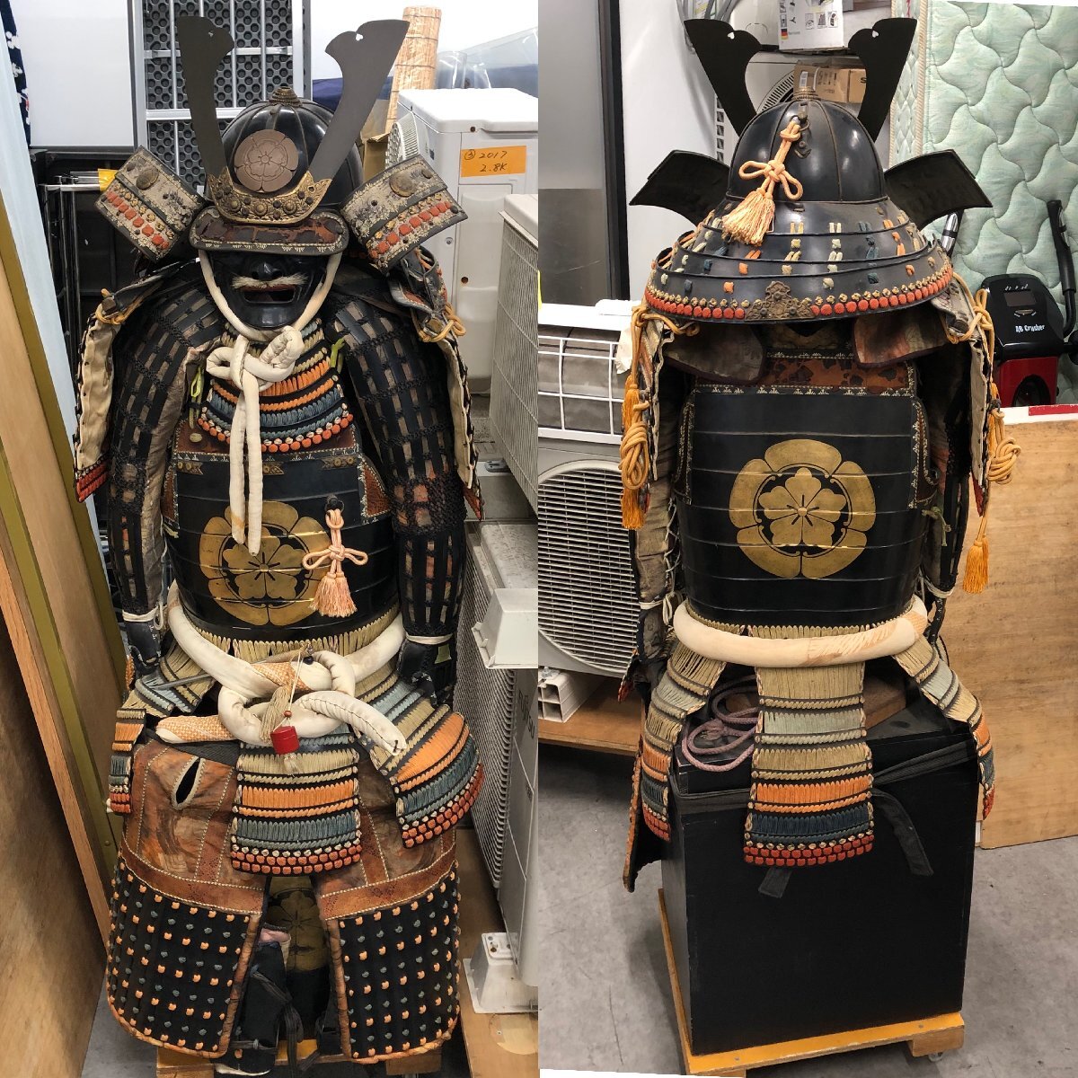 Yahoo!オークション - N861 織田 甲冑 鎧 戦国時代 豊臣 徳川 アンテ...