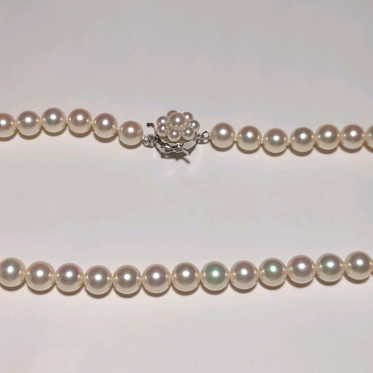 Yahoo!オークション - 【TASAKI K14 テリ最高】アコヤ真珠 7.5-8.0mm 4...