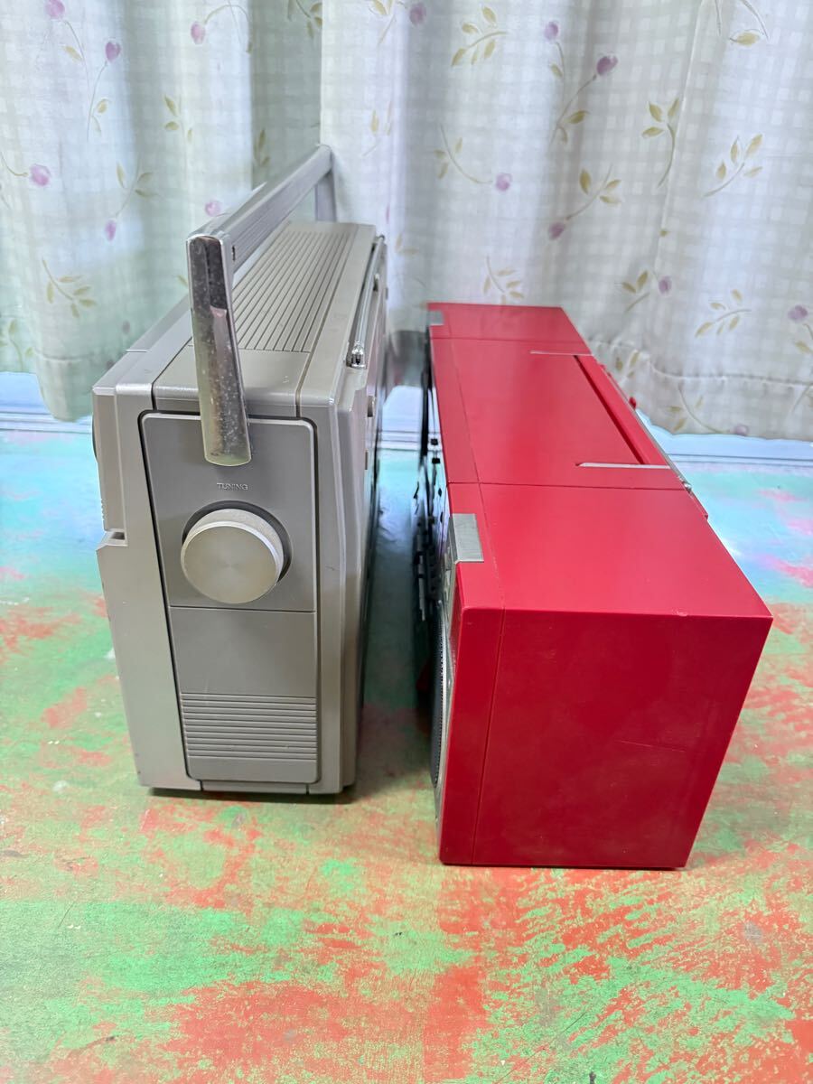 Yahoo!オークション - 1円から ナショナル ラジカセ RX-C48 と RX-5150...