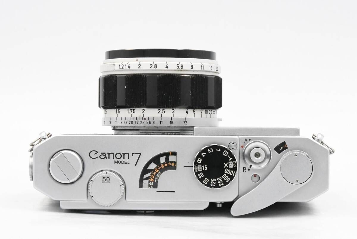 Yahoo!オークション - Canon キヤノン MODEL 7 + CANON LENS 50mm F1.2...