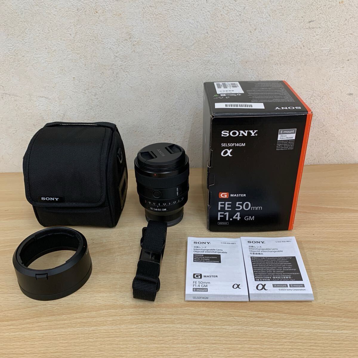 カメラレンズ ソニー SONY α FE 50mm F1.4 GM SEL50F14GM ソニーマウント E-mount 単焦点レンズ カメラ関連(ソニー、ミノルタ)｜売買されたオークション ...