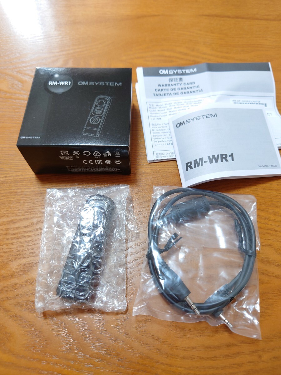 Yahoo!オークション - 超美品 OMsystem リモートコントローラー RM-WR1...