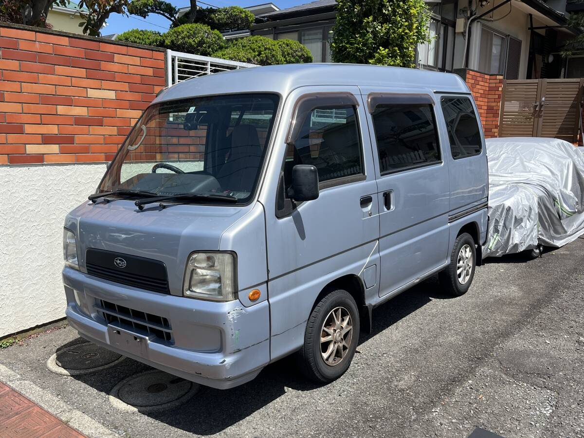Yahoo!オークション - スバル サンバー TV1 5MT 2WD 元気なリビルドエ...