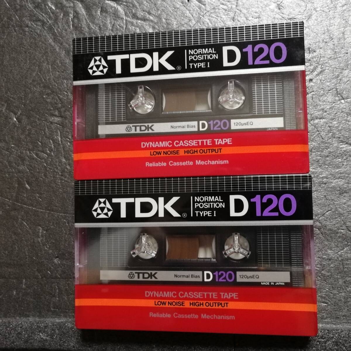 Yahoo!オークション - 未開封 カセットテープ TDK D 120 2本セット 少...