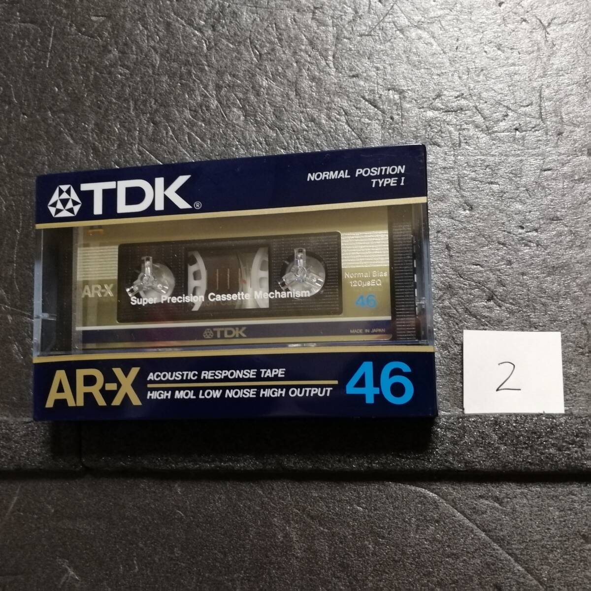 Yahoo!オークション - 未開封 カセットテープ TDK AR-X 46分 少々難あ...