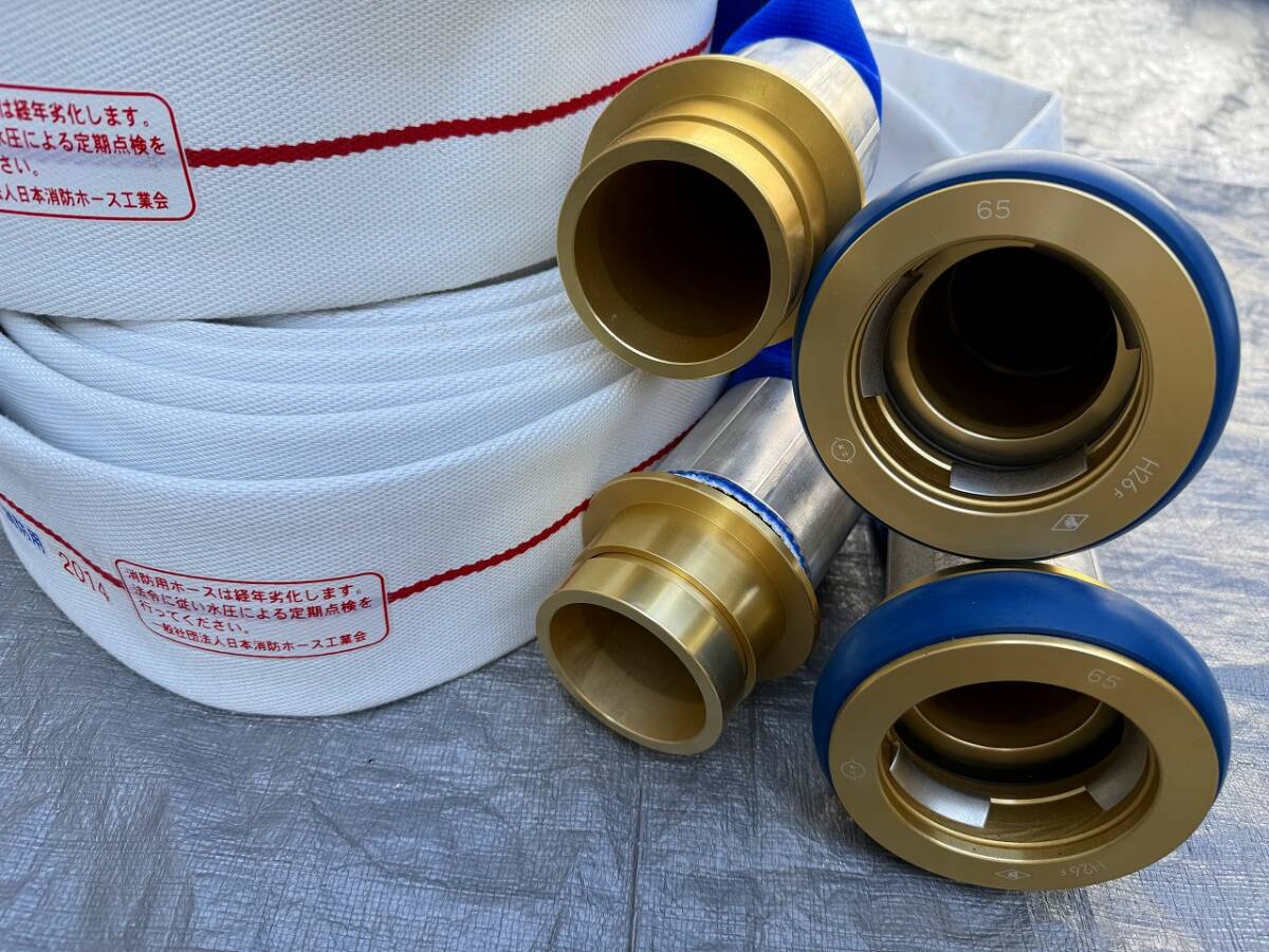 Yahoo!オークション - F 消防ホース 65A 20m 2本セット 2014年