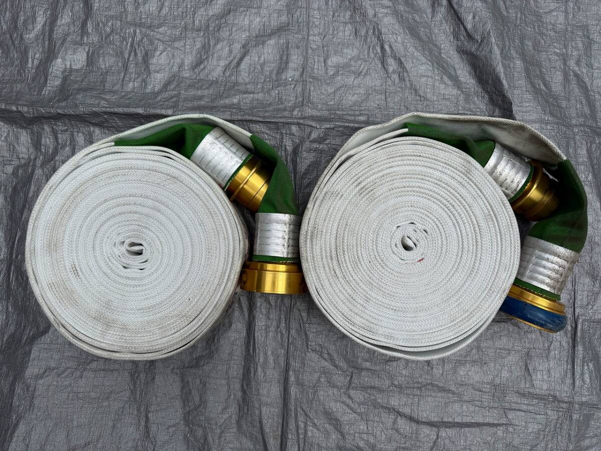 Yahoo!オークション - N 消防ホース 65A 20m 2本セット 2005年