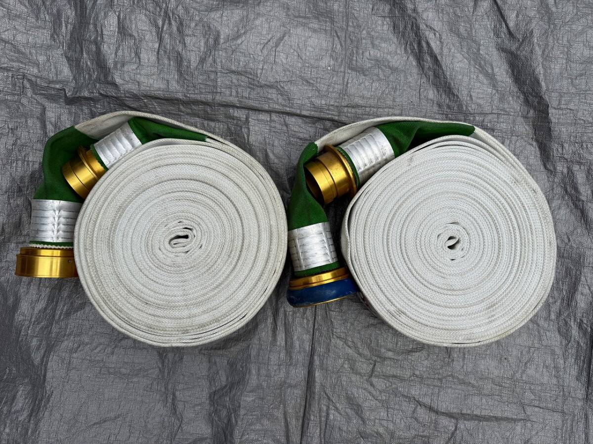 Yahoo!オークション - N 消防ホース 65A 20m 2本セット 2005年