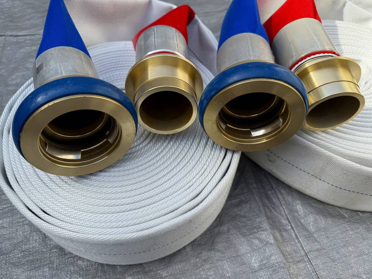 Yahoo!オークション - H消防ホース 65A 20m 2本セット 2015年製