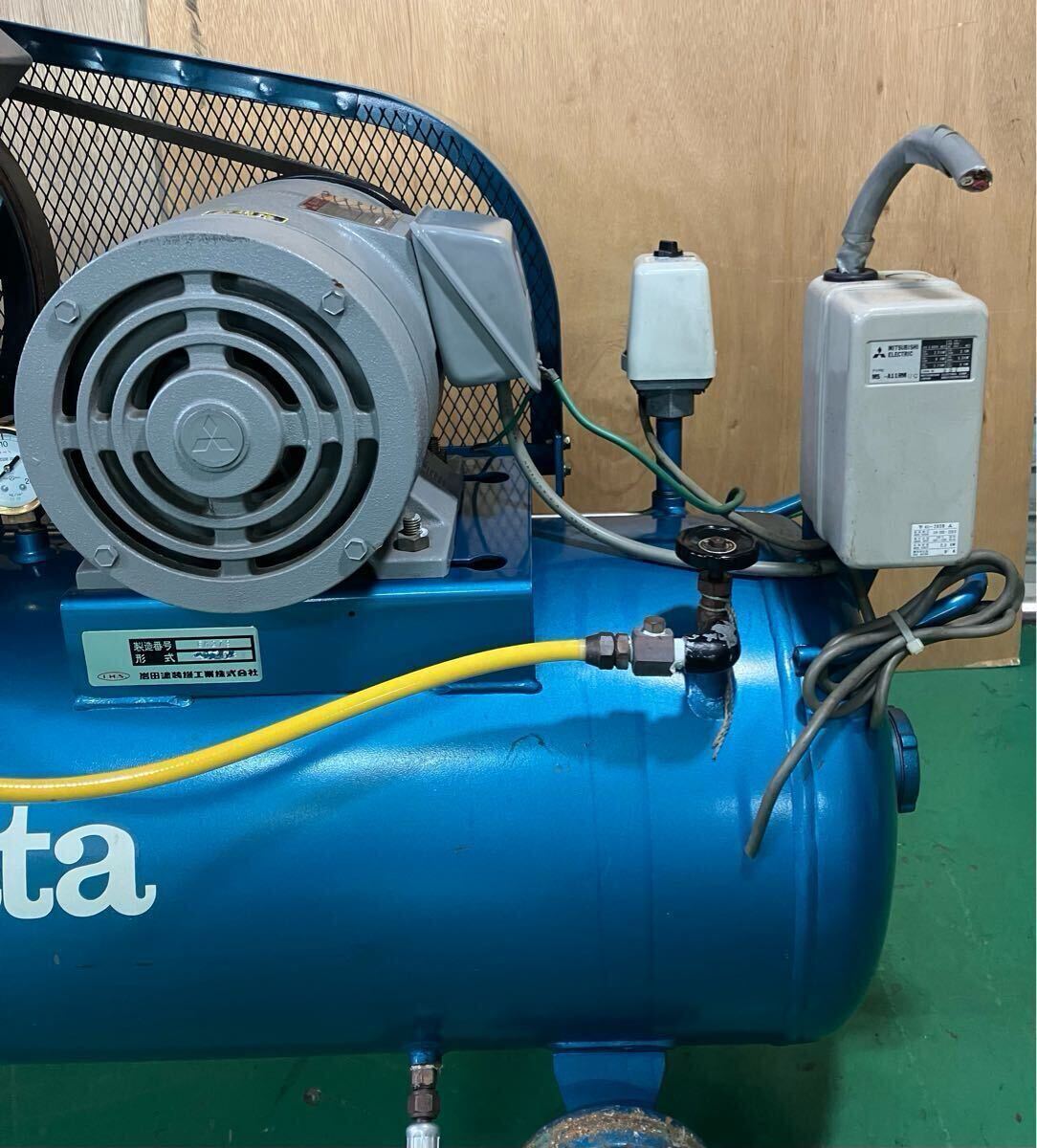 Yahoo!オークション - ANEST IWATA レシプロ エアーコンプレッサー CS...