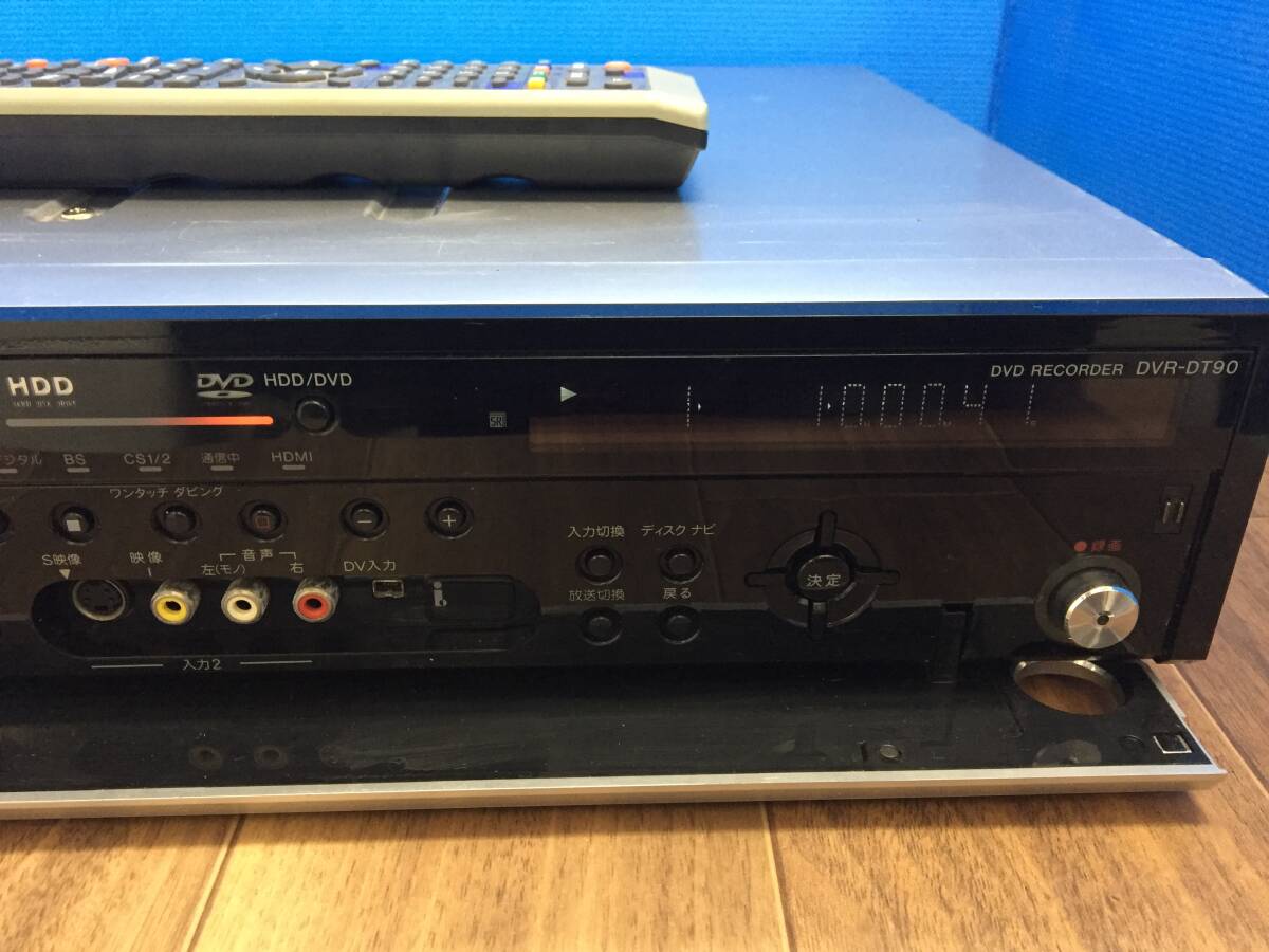 Yahoo!オークション - パイオニア DVD/HDDレコーダー DVR-DT90 リモコ...