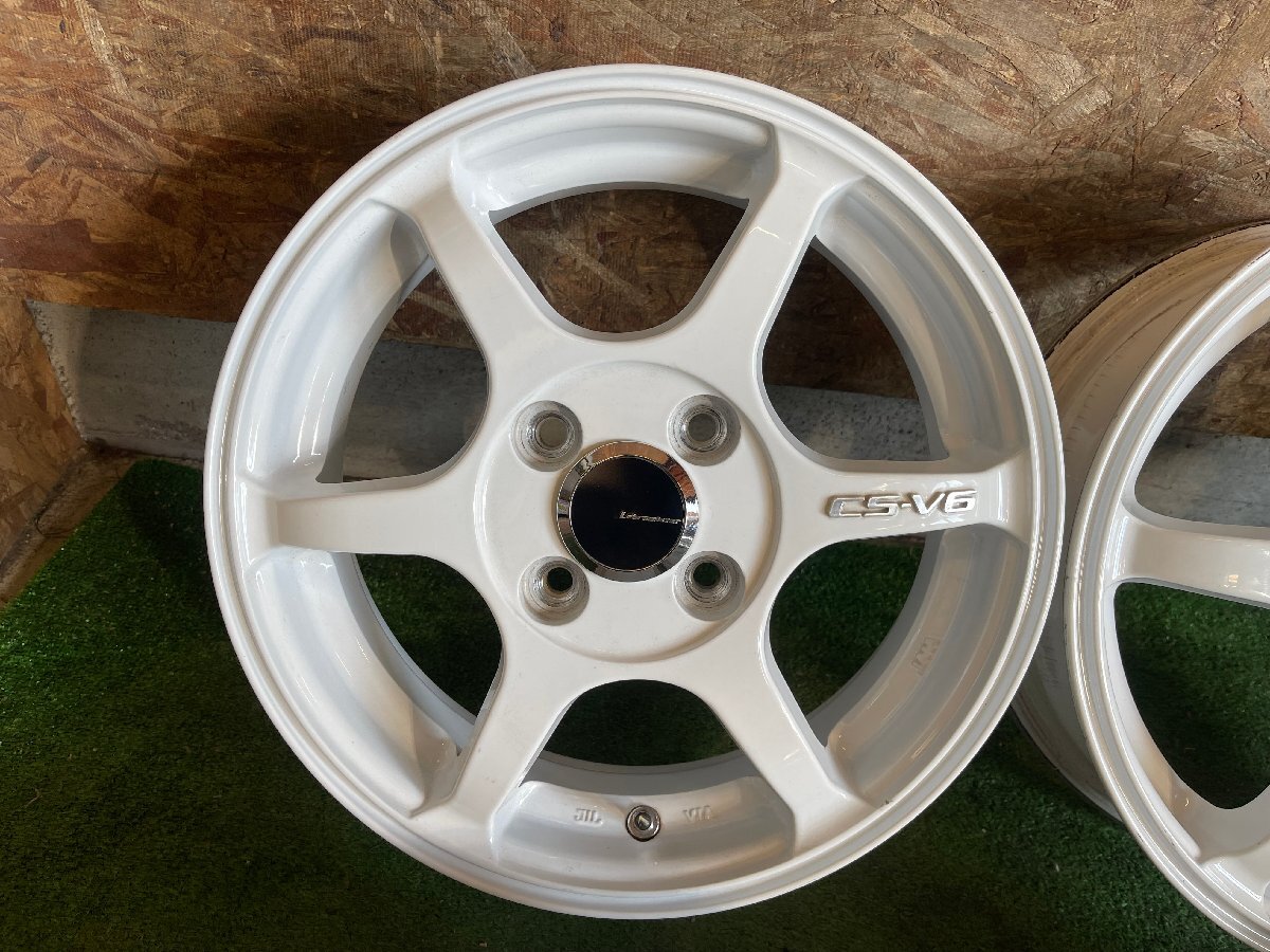 Yahoo!オークション - レアマイスター CS-V6 14インチ 4.5J +45 PCD100...