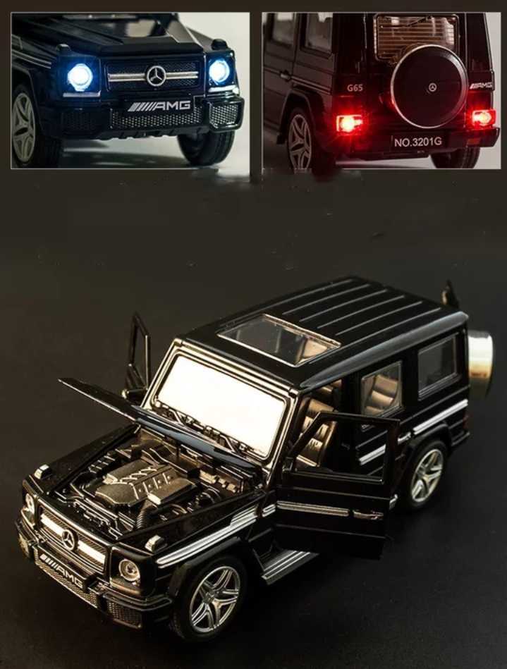 Yahoo!オークション - メルセデスベンツ ブラック G65 AMG 1/32 ゲレン...