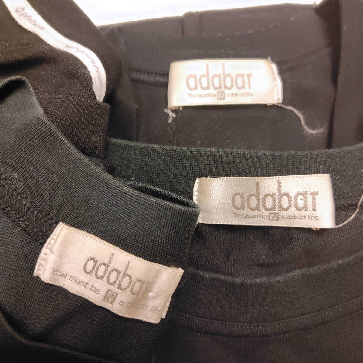 Yahoo!オークション - 大きいサイズXL ADABAT アダバット Tシャツ4枚セ...