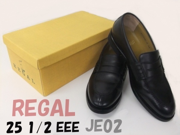 Yahoo!オークション - 【REGAL】リーガル JE02 AH ローファー ブラック...