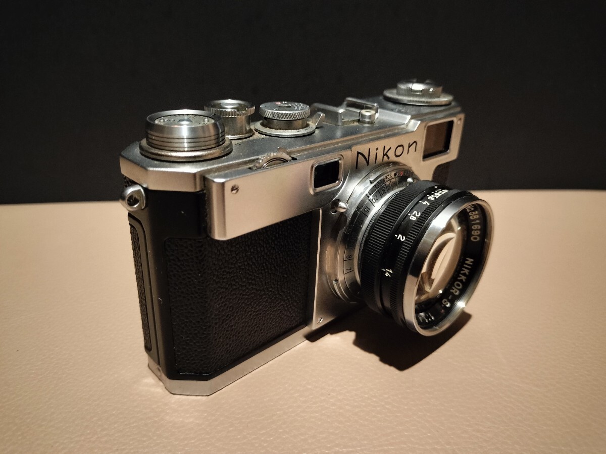 Yahoo!オークション - 希少 Nikon ニコン S2 前期 レンズ NIKKOR-S.C 5...