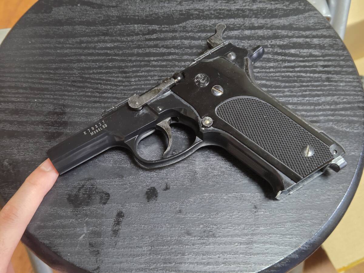 Yahoo!オークション - MGC M59 黒フレームASSY