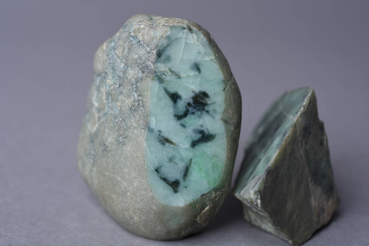 Yahoo!オークション - 【SBCB】5209 翡翠原石他 3点まとめて