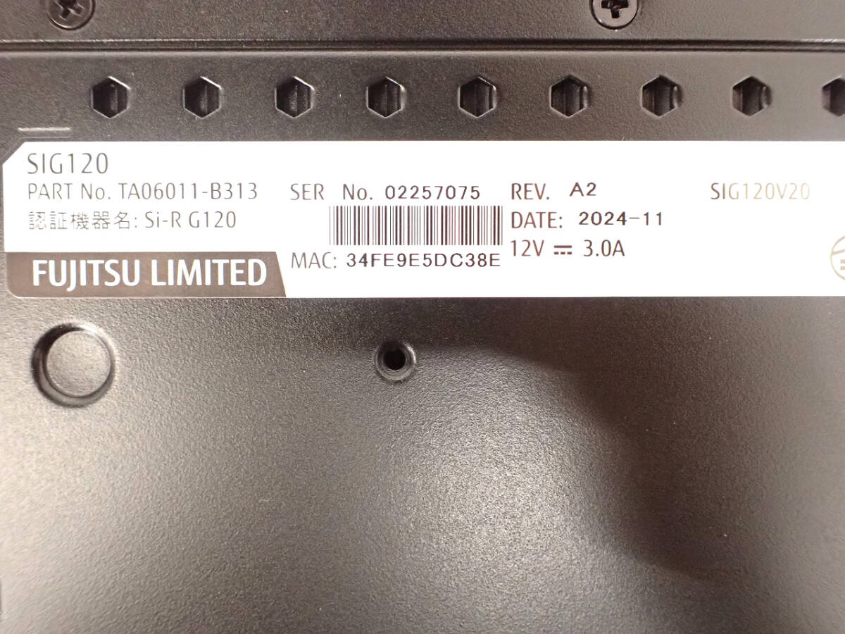 Yahoo!オークション - 新品 IPアクセスルーター FUJITSU Si-R G120 富...