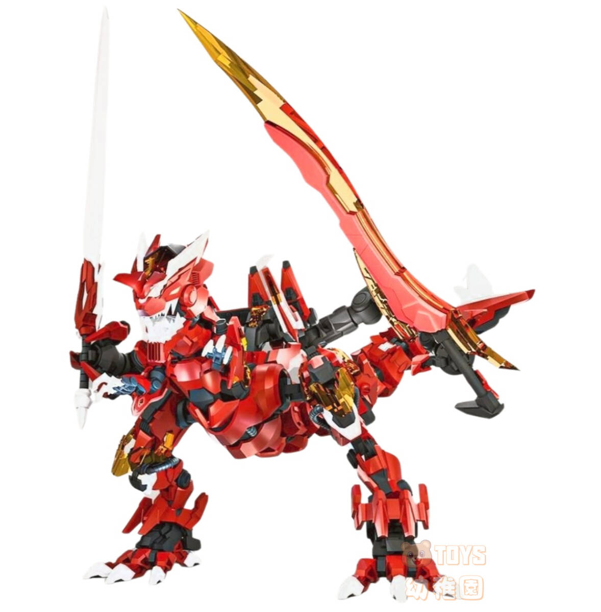 Yahoo!オークション - 【喜玩社】高さ18cm 羽王竜 ウオウリュウ メカテ...