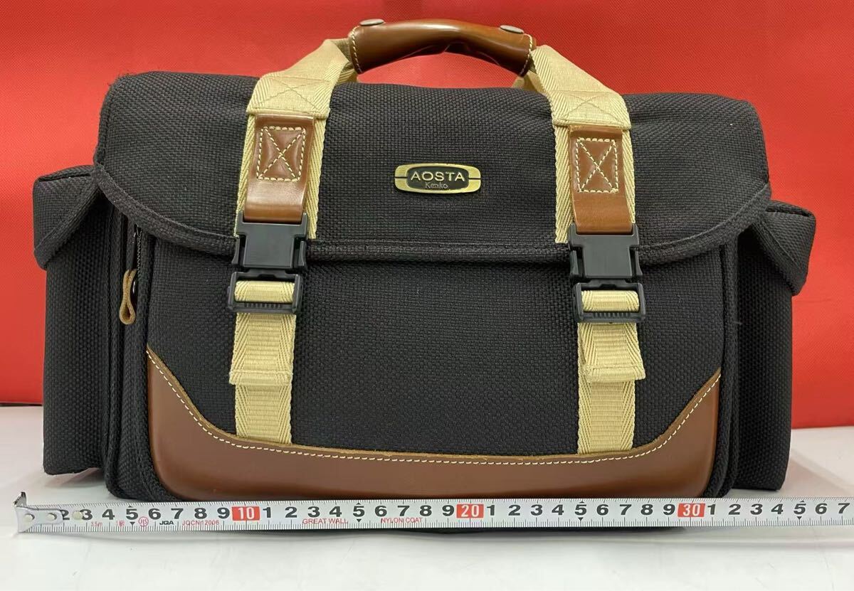 Yahoo!オークション - （D89） AOSTA KenKo カメラバッグ カメラボック...