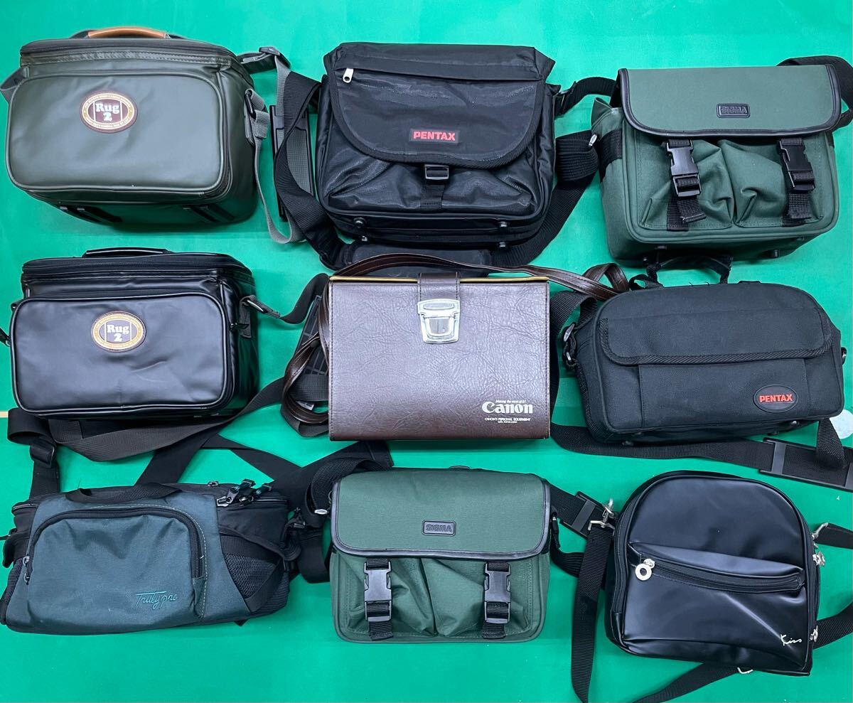 Yahoo!オークション - （D167）SIGMA Kiss PENTAX Canonカメラバッグ ...