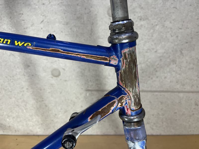 Yahoo!オークション - ganwell クロモリ ロードフレーム