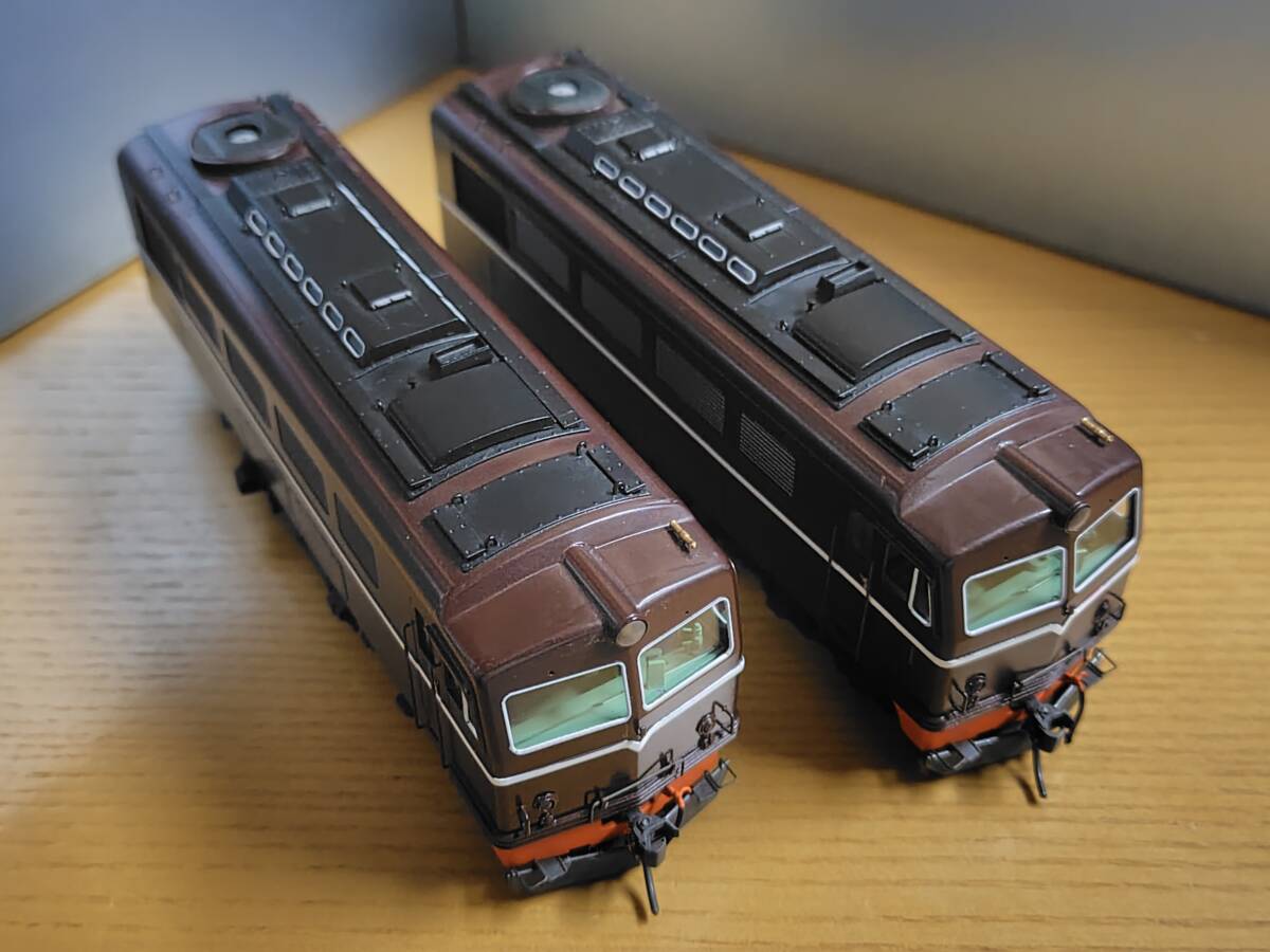 Yahoo!オークション - HO KTM(カツミ) DD50 茶色 2次型 2両