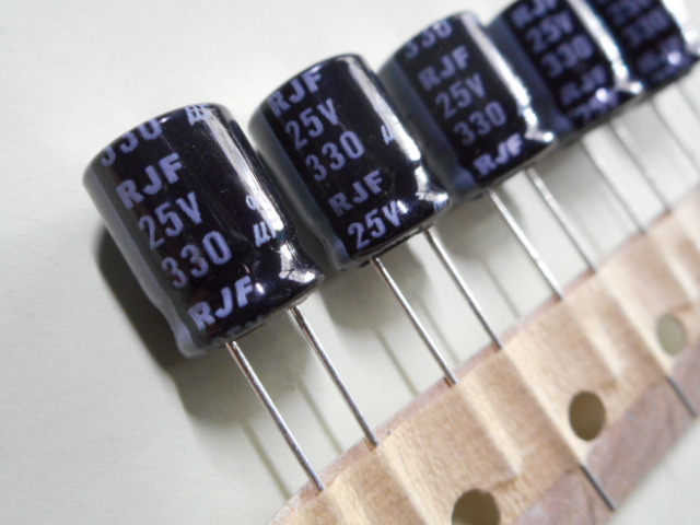 Yahoo!オークション - 電解コンデンサー 330μF 25V ELNA 5個セット 未...