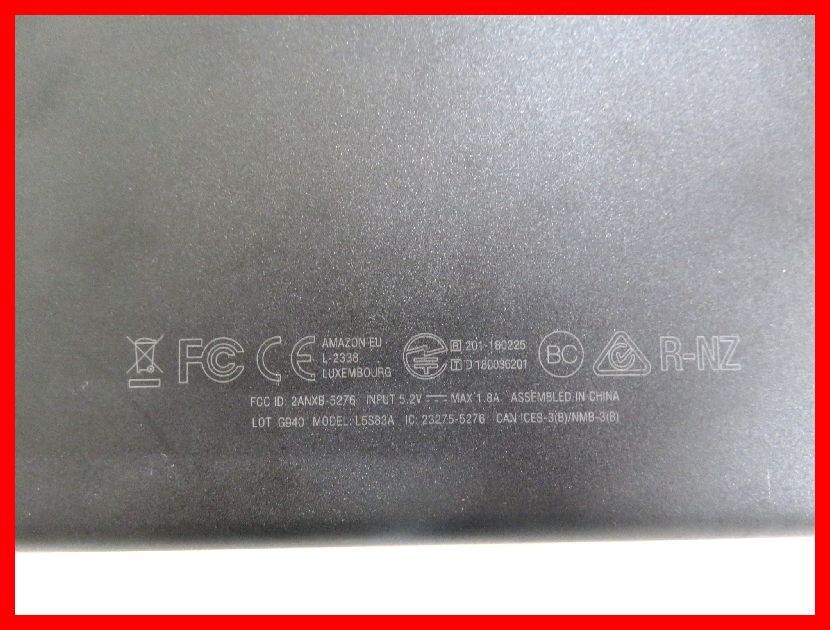 Yahoo!オークション - Amazon アマゾン タブレット Fire HD 8 32GB L5S...