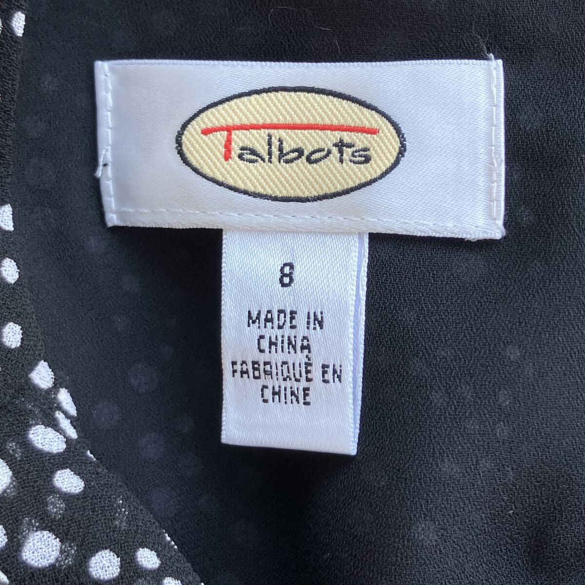 Yahoo!オークション - ビンテージ talbots ドット 半袖ワンピース 2505...