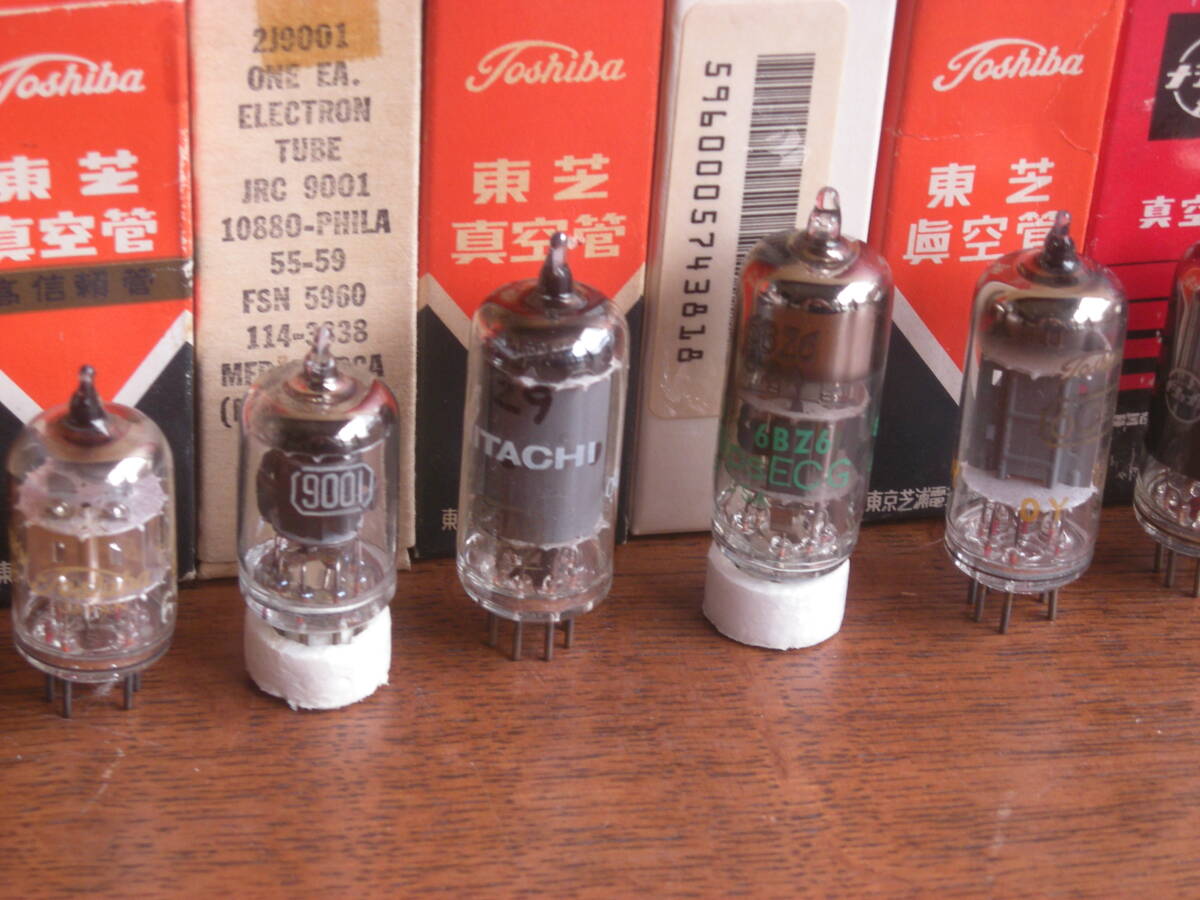 Yahoo!オークション - 真空管 10本セット②（6AL5 9001 6BA6 6BZ6 6C4 ...