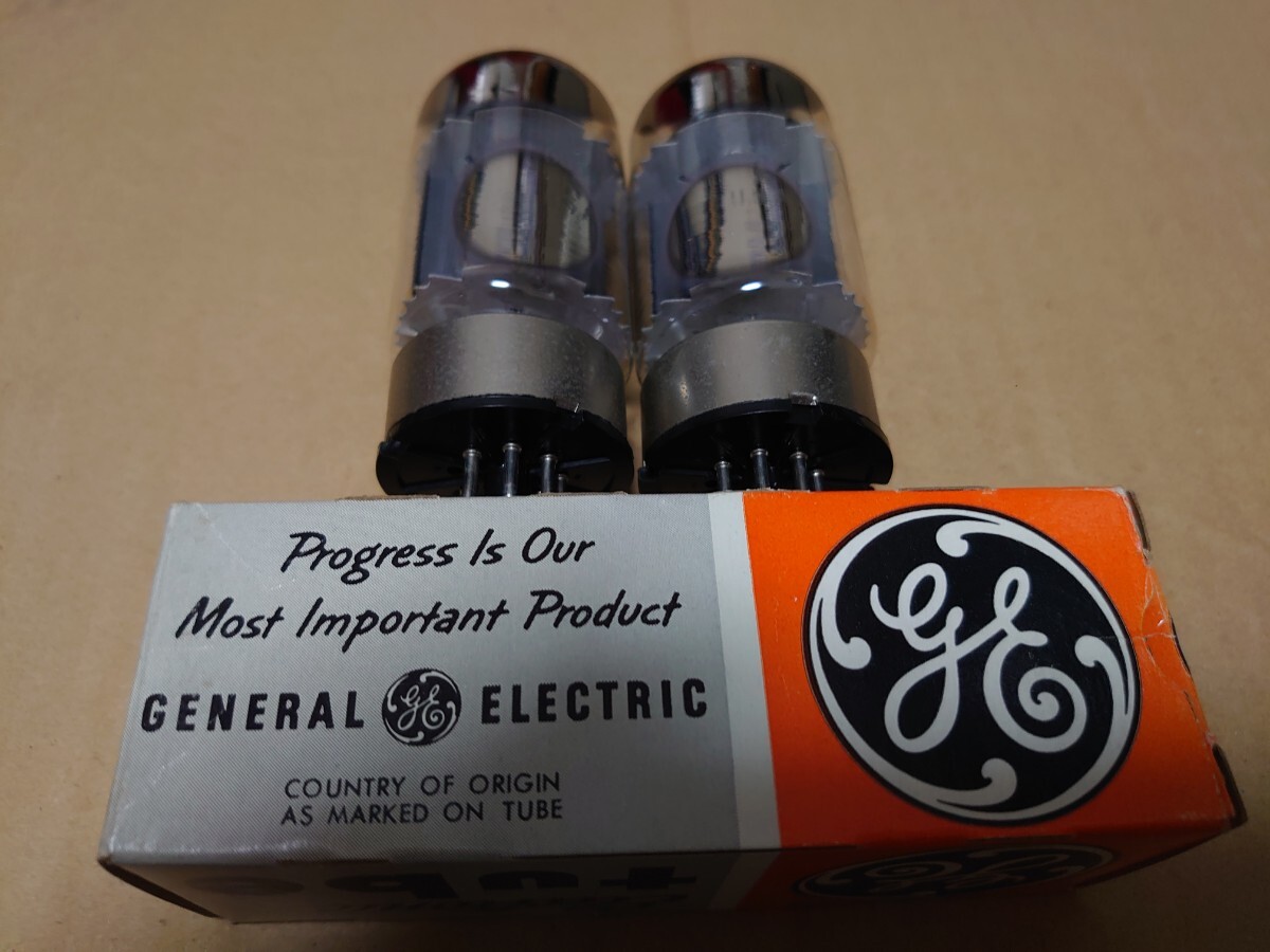 Yahoo!オークション - GENERAL ELECTRIC 6550A真空管 2本