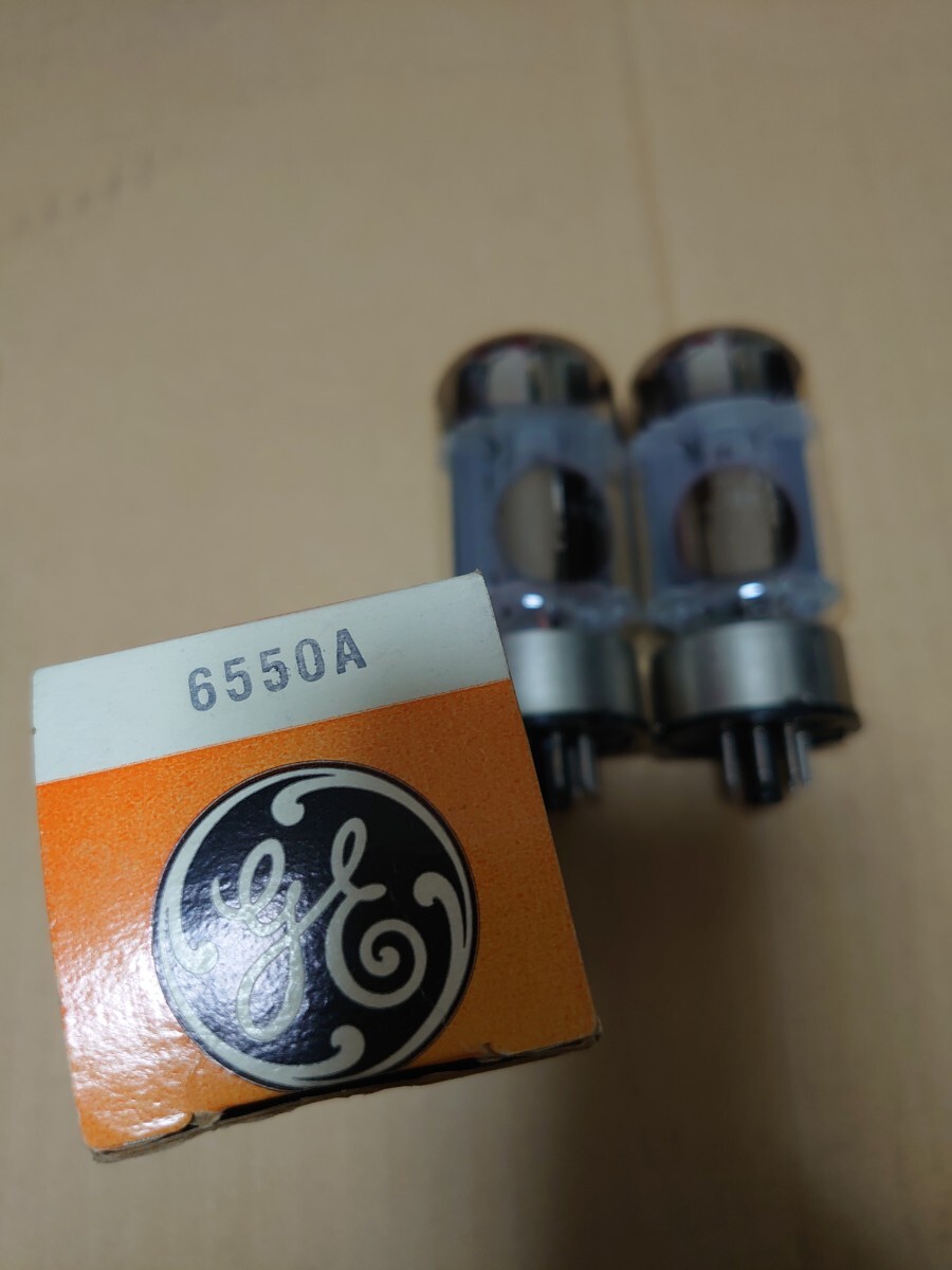 Yahoo!オークション - GENERAL ELECTRIC 6550A真空管 2本