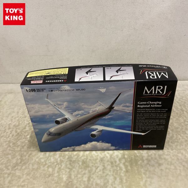 Yahoo!オークション - 1円〜 MRJ 1/200 三菱 リージョナルジェット MRJ...