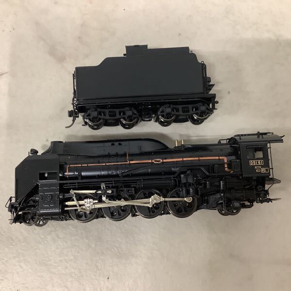 Yahoo!オークション - 1円〜 ジャンク 天賞堂 HOゲージ 国鉄 D51 61号...