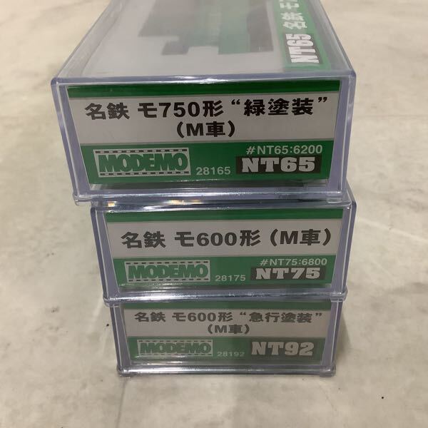 Yahoo!オークション - 1円〜 動作確認済 MODEMO Nゲージ NT65 名鉄 モ7...