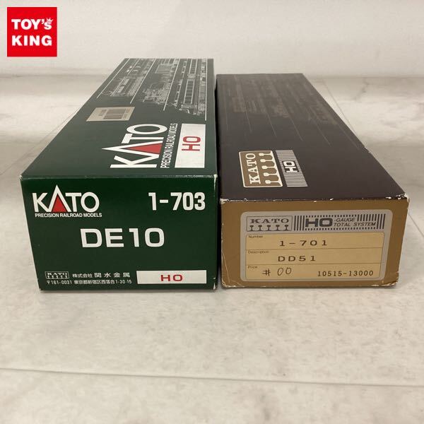 Yahoo!オークション - 1円〜 ジャンク KATO HOゲージ 1-703 DE10 1-701...