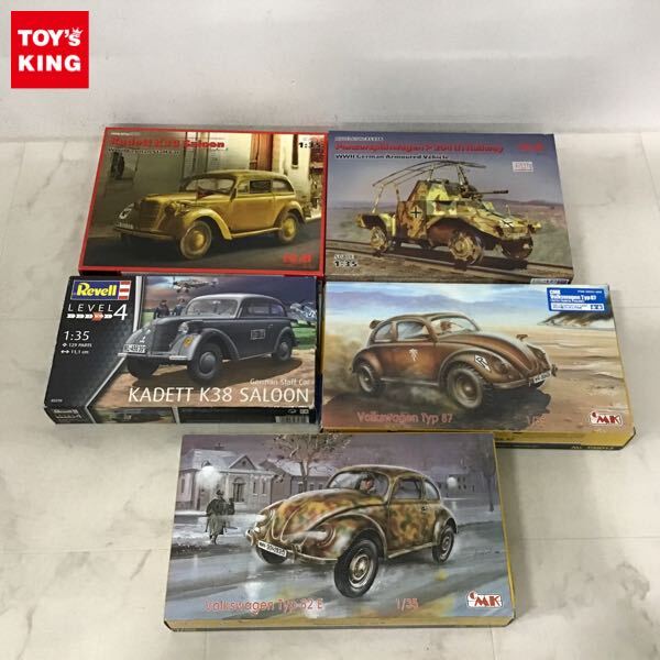 Yahoo!オークション - 1円〜 レベル 1/35 KADETT K38 SALOON CMK Volks...