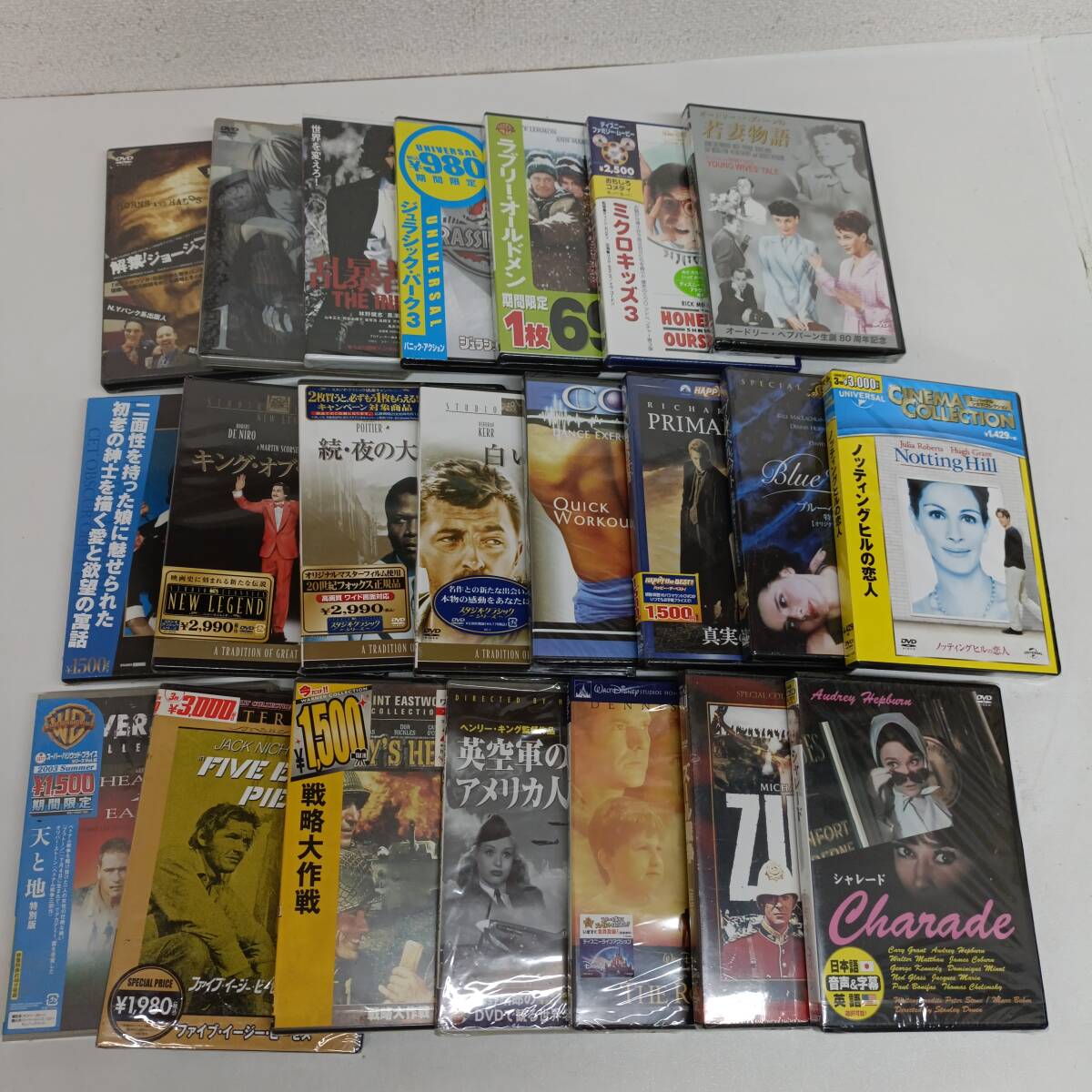 Yahoo!オークション - A99 DVD 未開封 まとめ 60本以上 洋画 アニメ ホ...