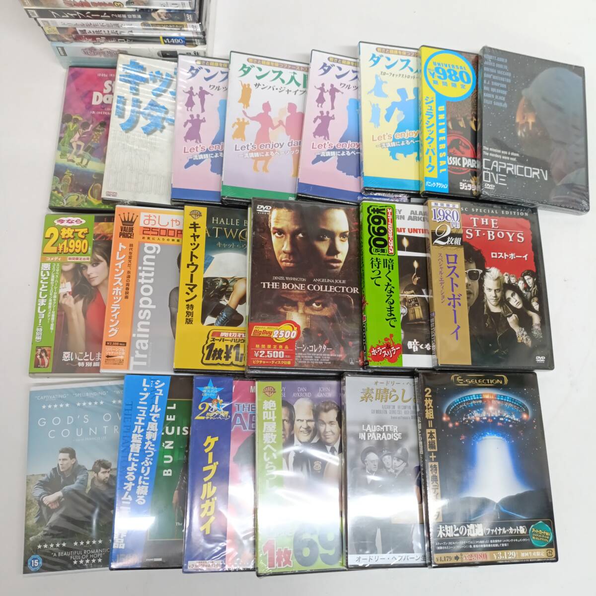 Yahoo!オークション - A98 DVD 未開封 まとめ 60本以上 洋画 アニメ 輸...