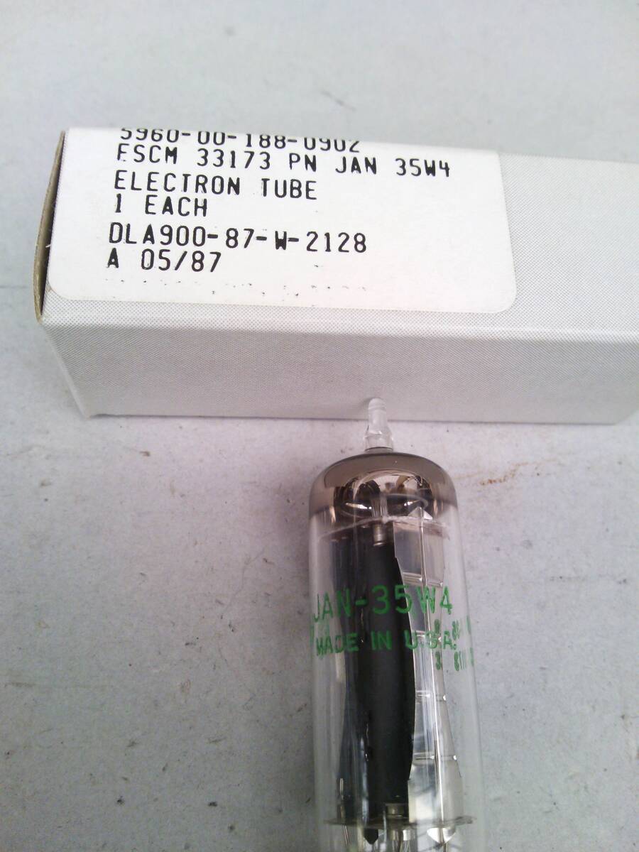 Yahoo!オークション - 真空管 35W4 GE JAN 元箱入新品