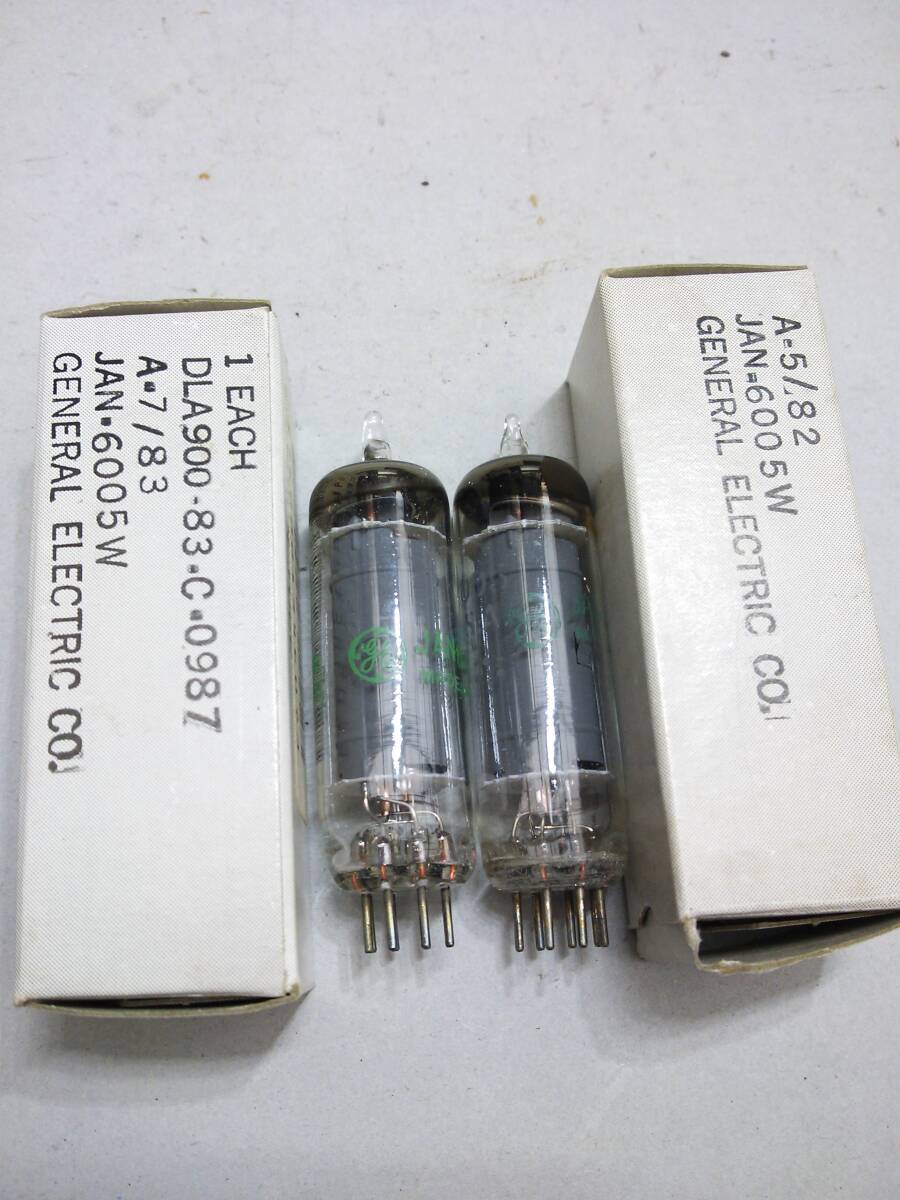 Yahoo!オークション - 真空管 6005（6AQ5）GE 新品2本