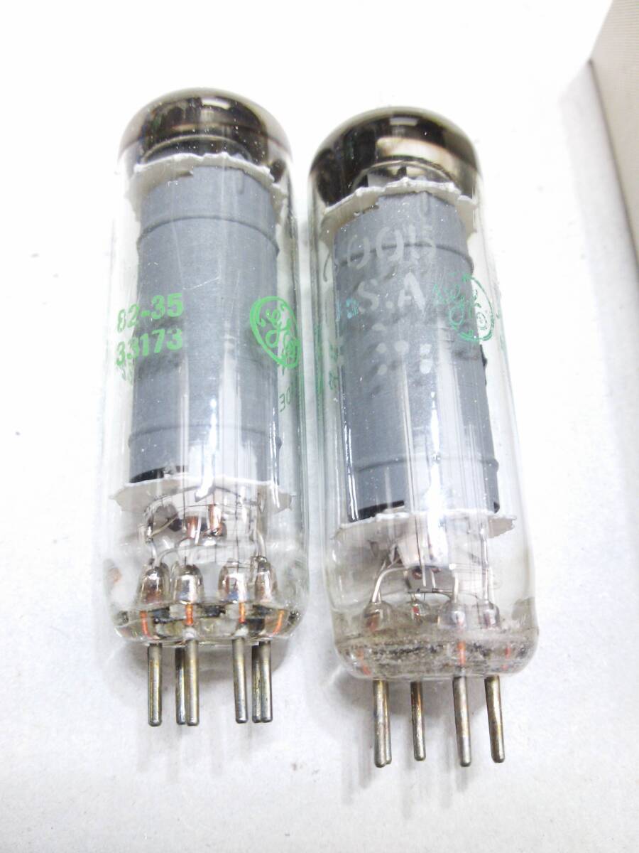 Yahoo!オークション - 真空管 6005（6AQ5）GE 新品2本