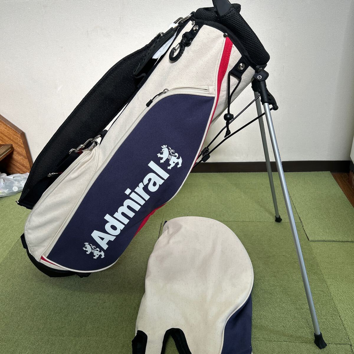 Yahoo!オークション - A823 アドミラル 小型スタンドキャディーバック