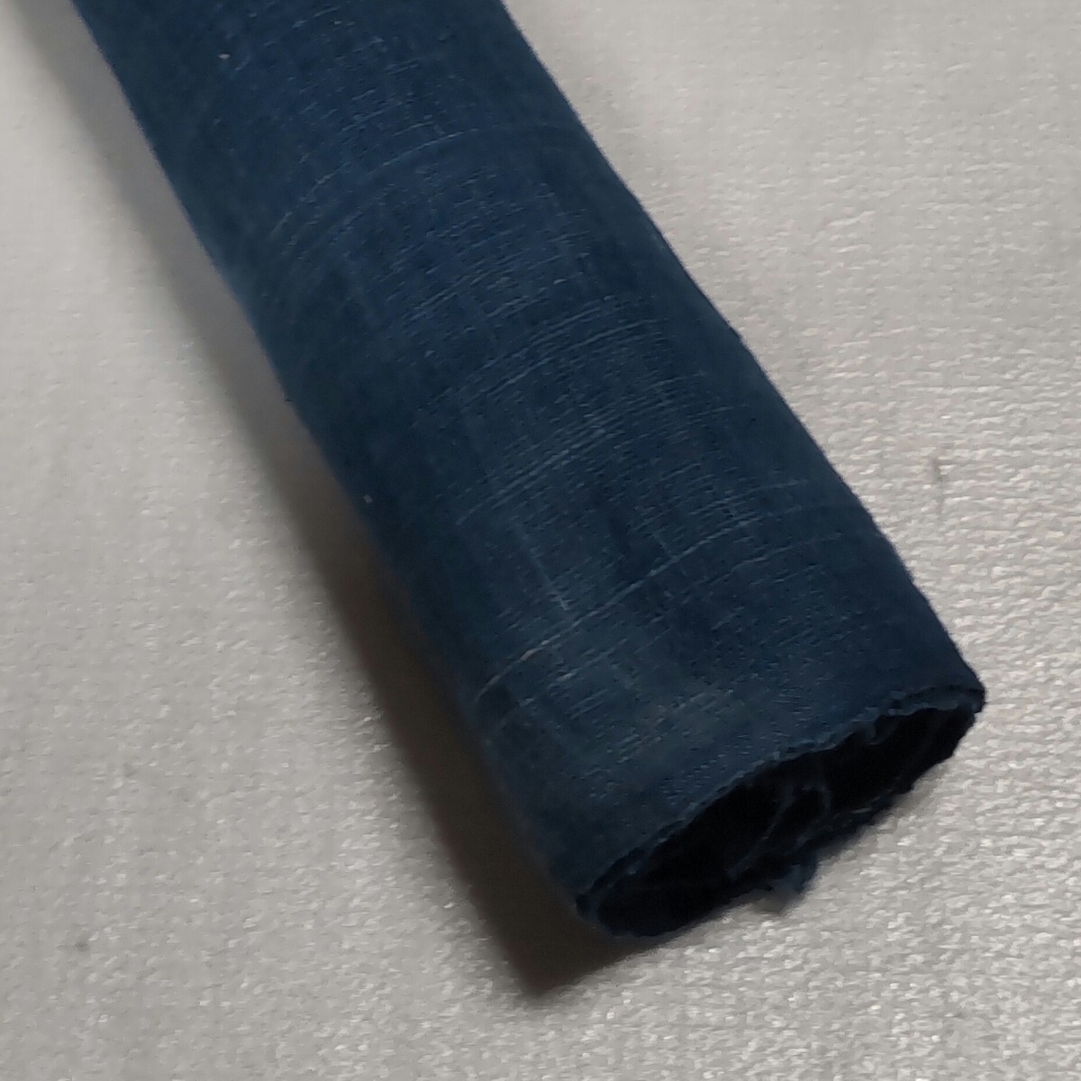 Yahoo!オークション - 【時代布】古布 木綿 藍染め 無地 約218cm 継ぎ...