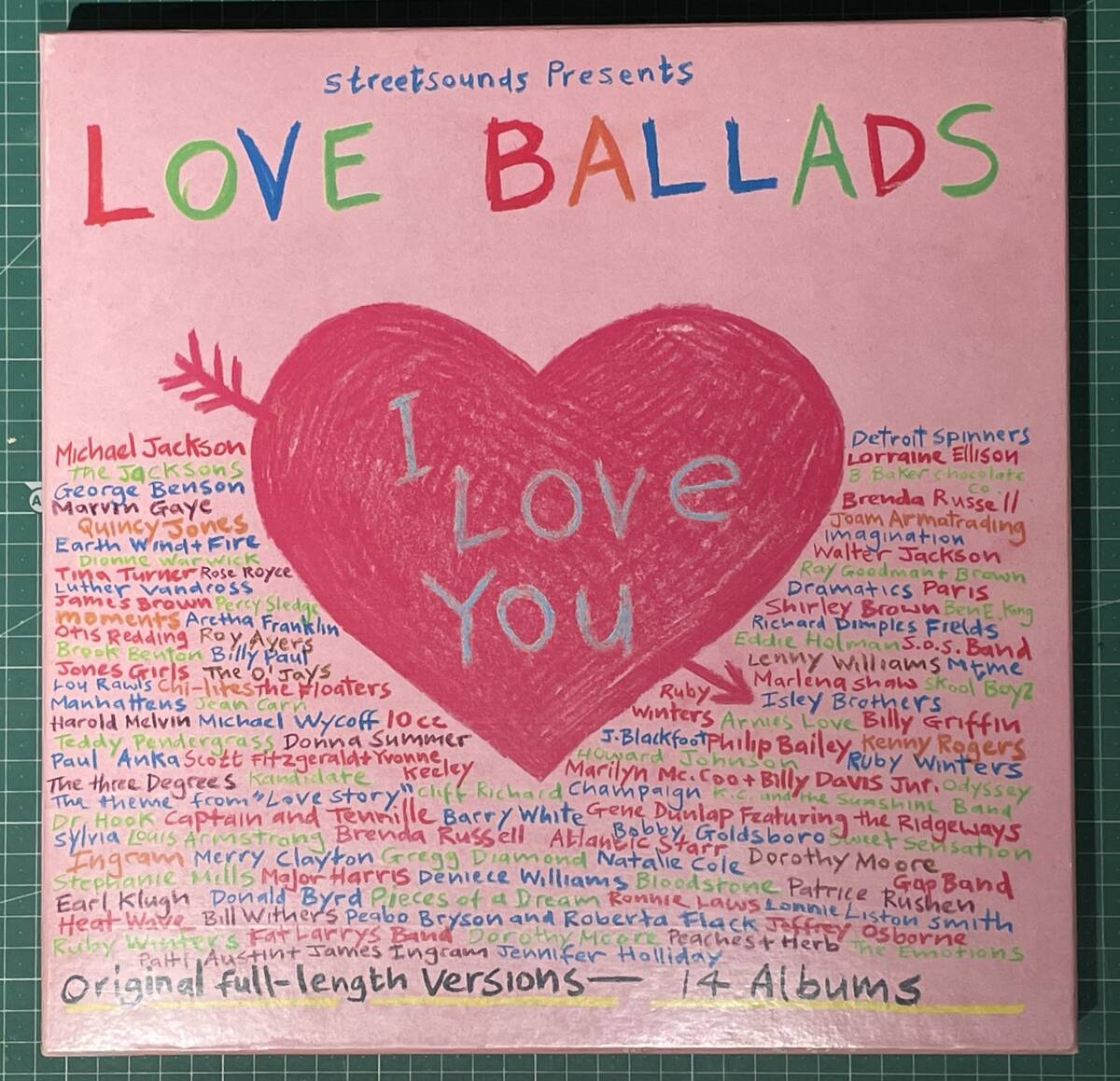 Yahoo!オークション - アナログレコード LOVE BALLADS 14枚組BOX （マ...